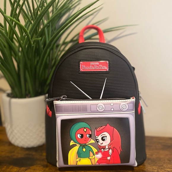 Loungefly | Bags | Loungefly Marvel Studios Wanda Vision Mini Backpack ...